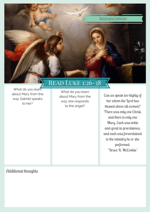 Mary, Did You Know {A Study on Mary}