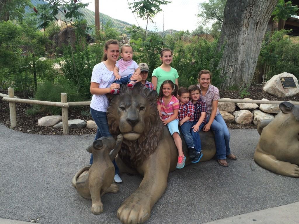 Visiting Hogle Zoo